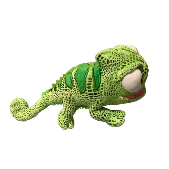 Disney | Toys | Disney Tangled Pascal Green Metallic Chameleon Plush ...